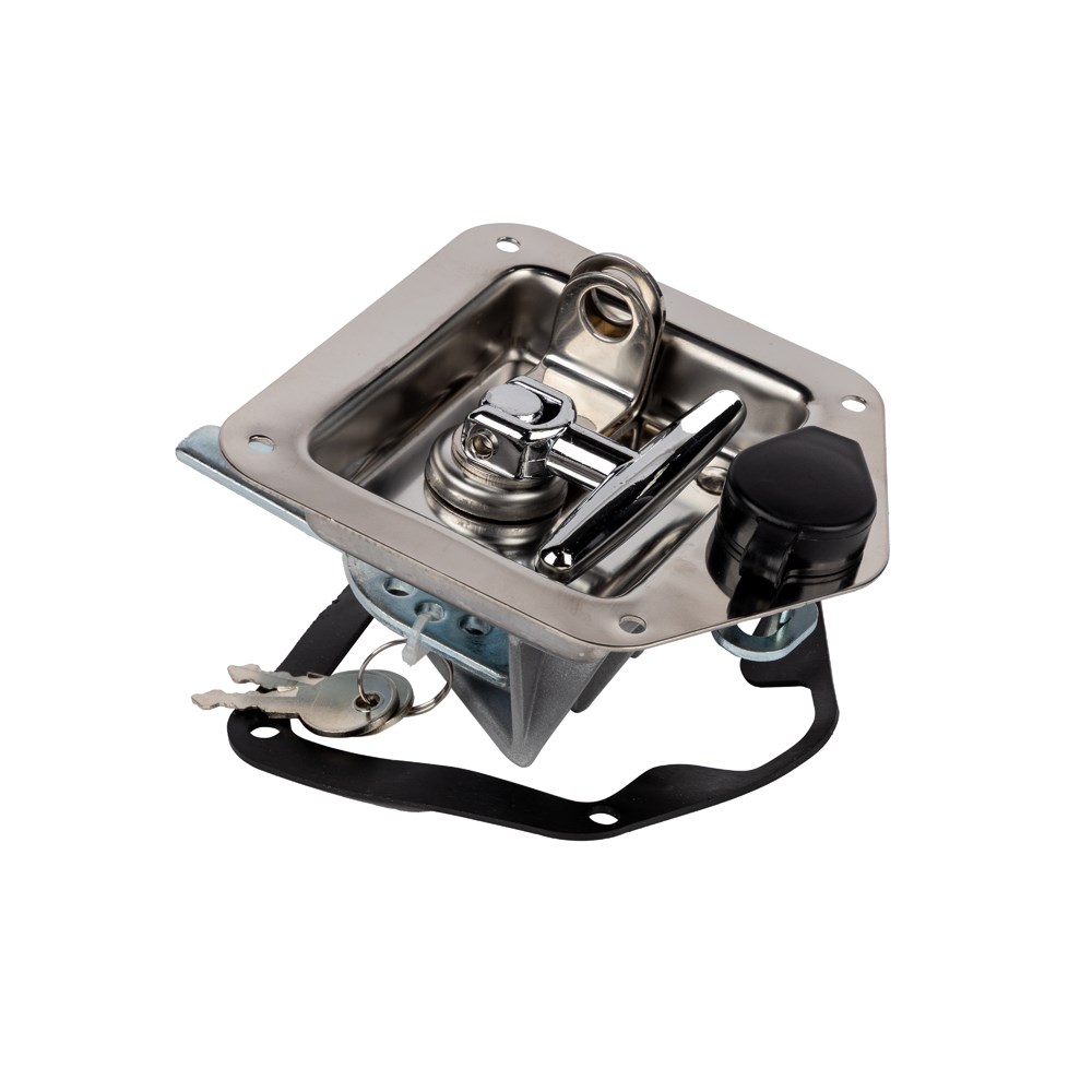 Best Drop T Lock - Straight Tongue - Padlockable - Stainless Steel ...