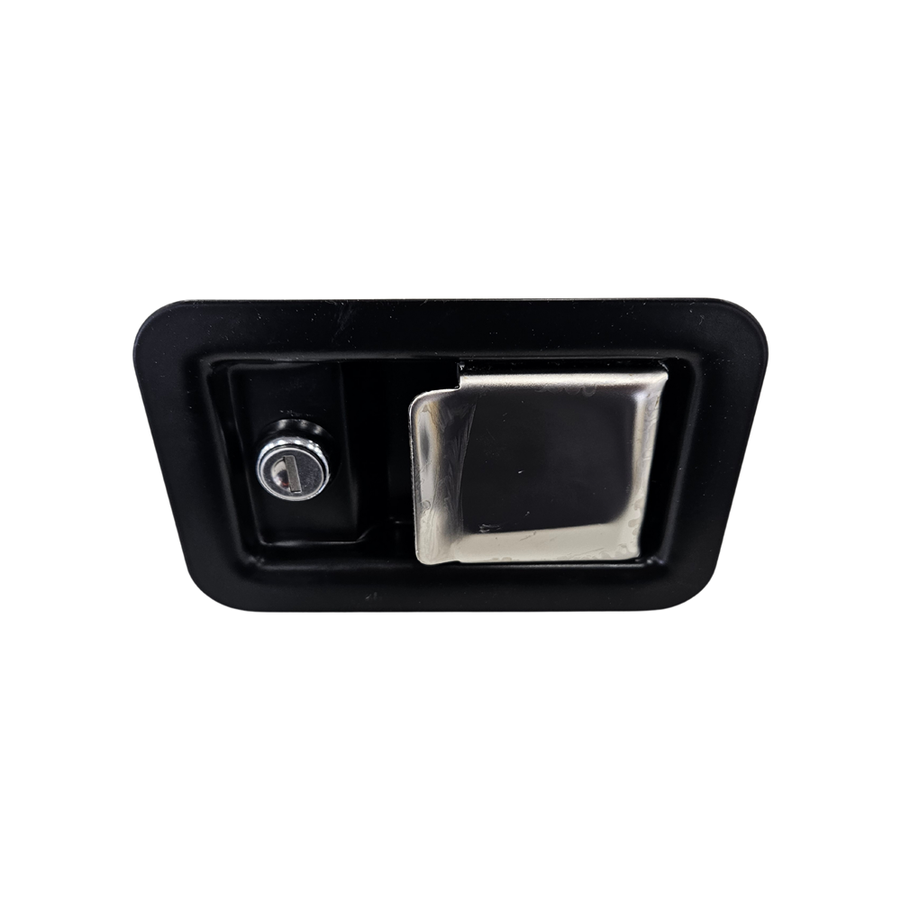 Best Flush Paddle Locks - Locking - With Interior Release - Black With ...