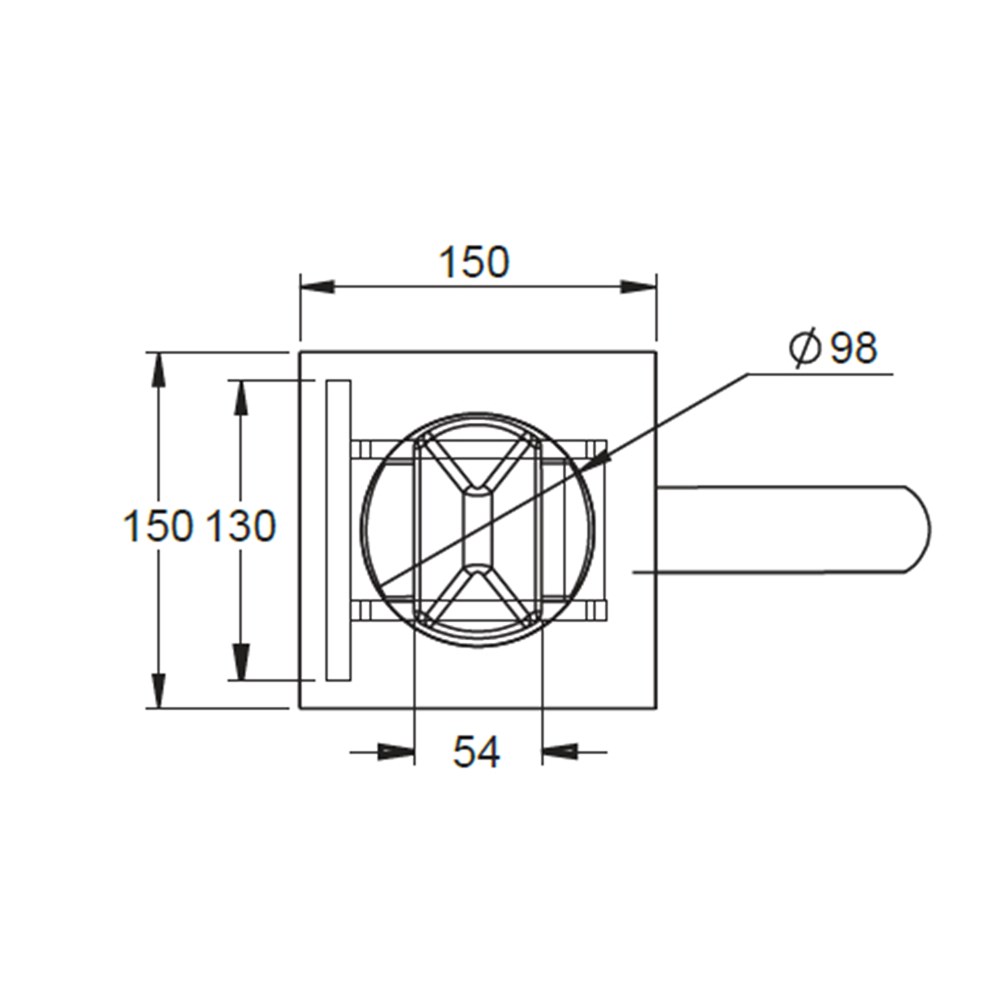 Best Trailer Twist Lock Standard Handle | UES Hardware - UES Hardware