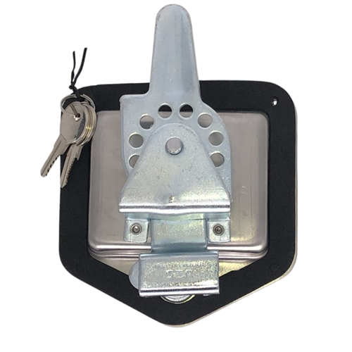 Best Drop T Lock - Straight Tongue - Locking - Black | UES Hardware ...