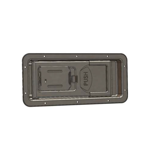 Best Recessed Camlock - Stainless Steel - 336 x 152mm | UES Hardware ...