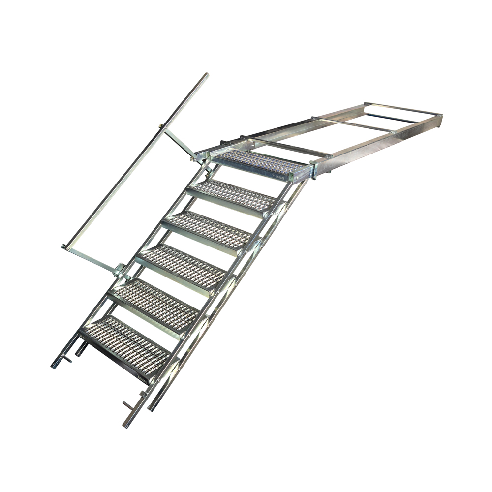 Best Ladder Pullout Large Step 6 steps With Handrail | UES Hardware ...