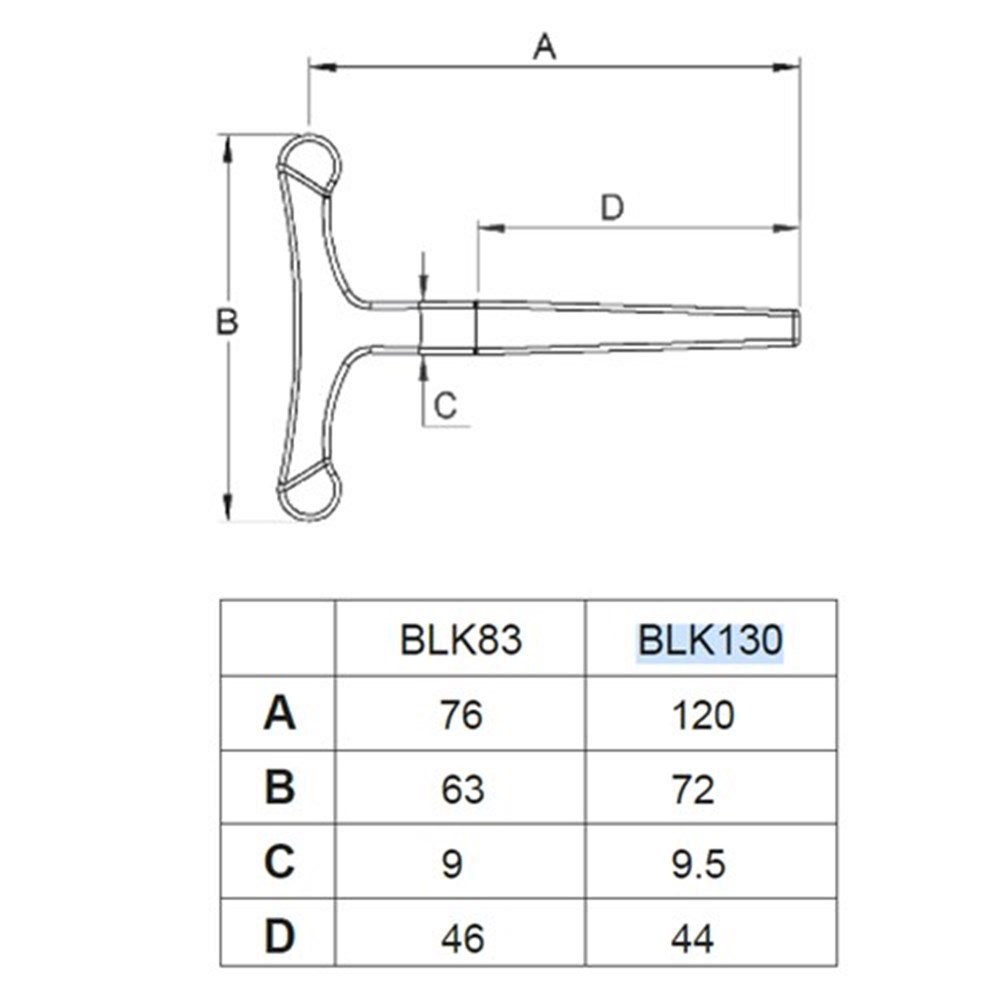 Best Budget Lock Key - 130mm | UES Hardware - UES Hardware