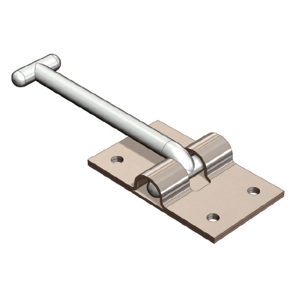 Best Door Hold Back 50 Series Zinc Plated Male - Plate 76mm x 44mm ...