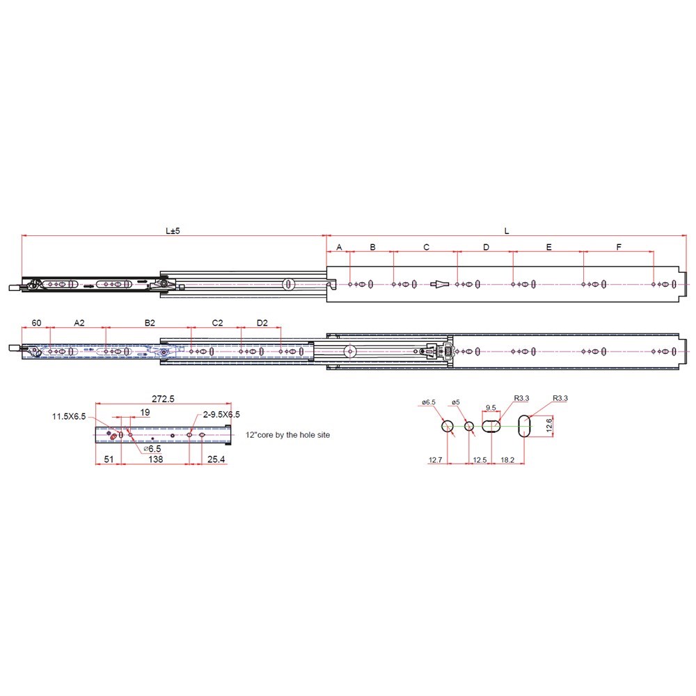 Best Lockable Heavy Duty Drawer Slides - 400mm - 227kg | UES Hardware ...