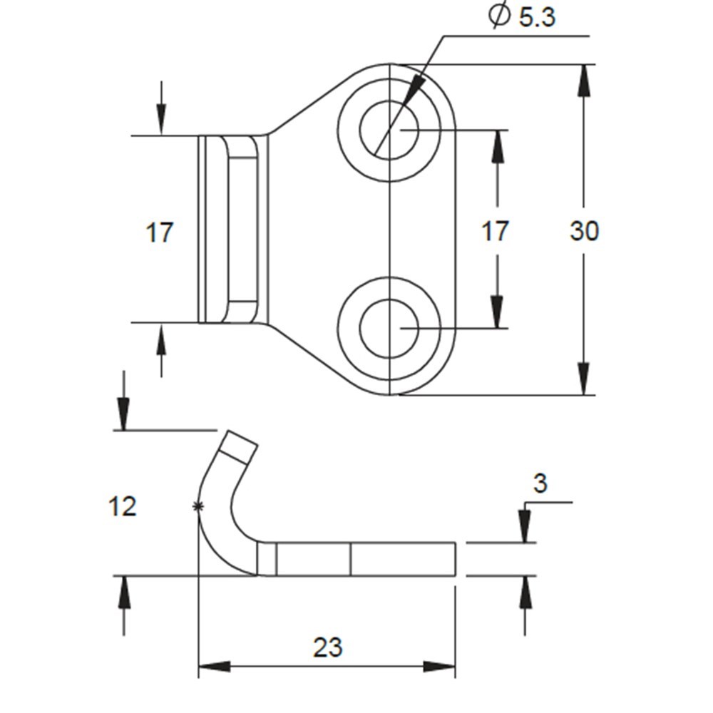 Best Overcentre Fastener Catch Plate 72 Series SS Vertical Mount | UES ...